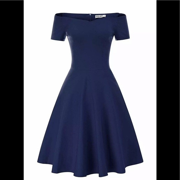 Grace Karin | Dresses | Karin Grace Off Shoulder Aline Dress | Poshmark